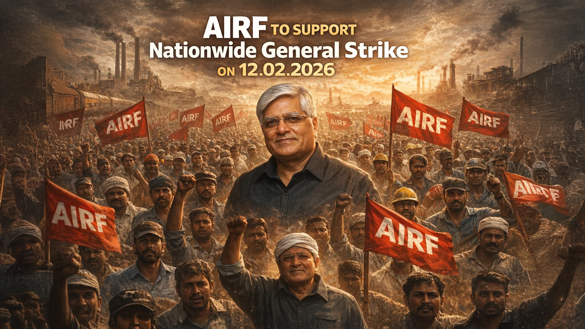 Nationwide General Strike of the Central Trade Unions on 12.02.2026 on ...