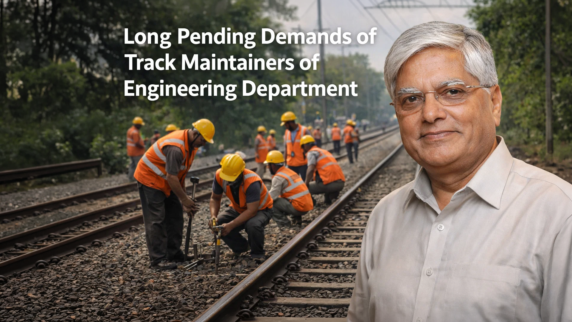 Long pending demands of Track Maintainers of Engineering Department ...